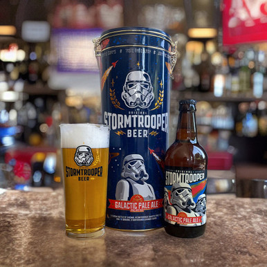 Star Wars Stormtrooper Pale Ale, Glass & Collectable Tin Set