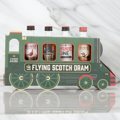The Flying Scotch Dram Train Whisky Set | Menkind