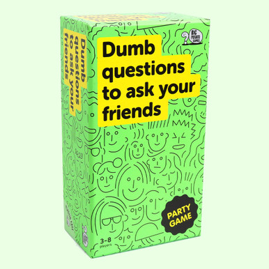 Dumb Questions To Ask Your Friends Card Game | Menkind