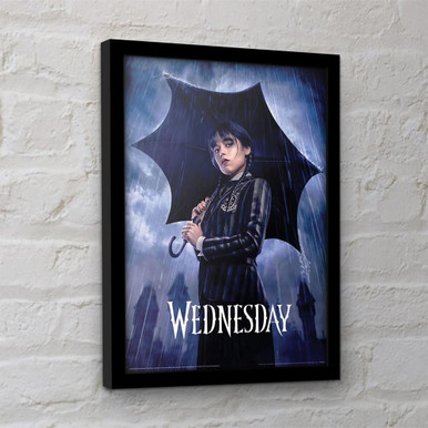 Wednesday Framed Collector Print - 30 x 40 cm