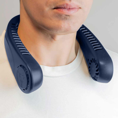BeCool Bladeless Neck Fan Blue