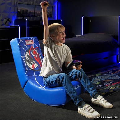 Marvel Video Rocker Gaming Chair SpiderMan Edition | Menkind