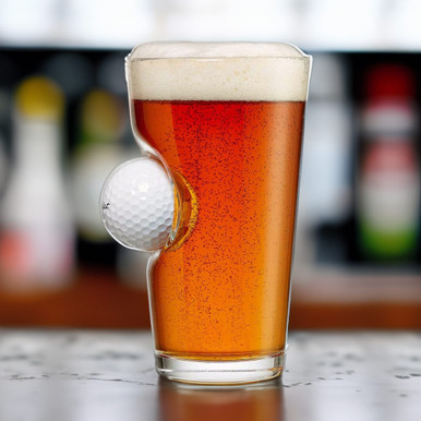 Golf Ball Pint Glass