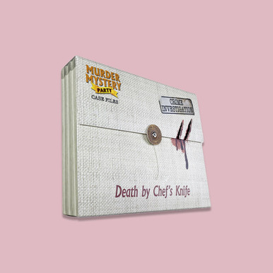 Murder Mystery Case Files: Death By Chef's Knife | Menkind