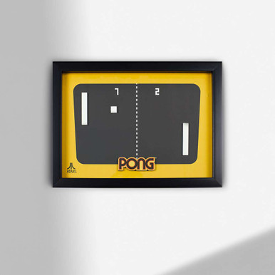 Atari: Pong 3D Wall Art
