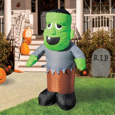 Inflatable Light Up Zombie