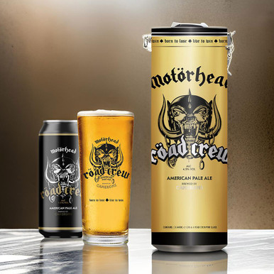 Motorhead Road Crew Tin with Beer and Pint Glass | Menkind