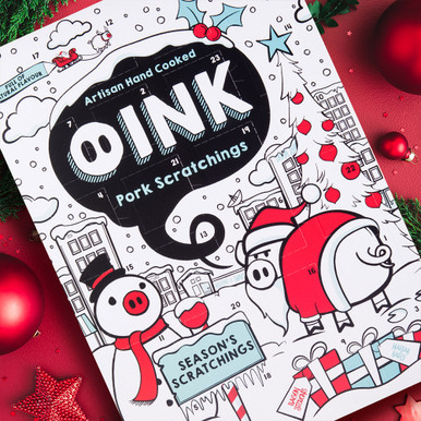 Artisan Oink Pork Scratching Advent Calendar | Menkind