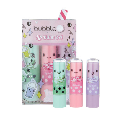 Bubble T Lip Balm Set Boba Edition