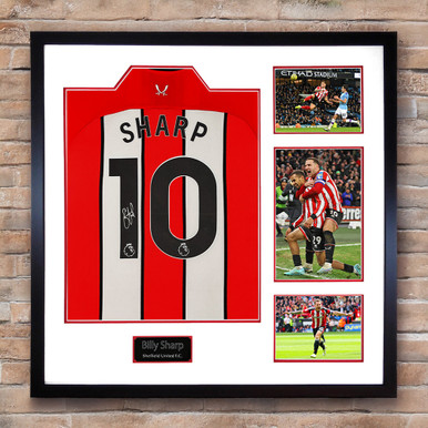 Billy Sharp Signed Sheffield United Shirt Elite | Menkind
