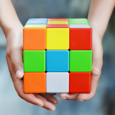 Mega Puzzle Cube | Menkind