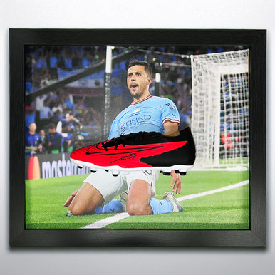 Rodri Signed Boot - Framed | Menkind