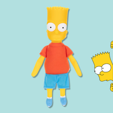 The Simpsons Shelf Talkers Bart | Menkind