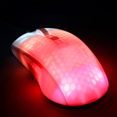 Deltaco Semi Transparent RGB Gaming Mouse | Menkind