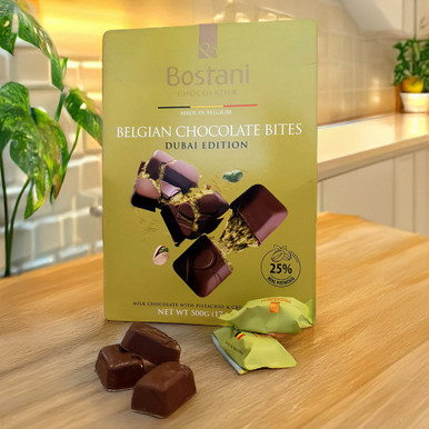 Bostani Belgian Chocolate Bites Dubai Edition 500g | Menkind