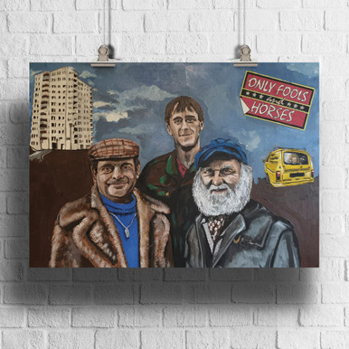 Only Fools & Horses Original Artwork A3 Print | Menkind