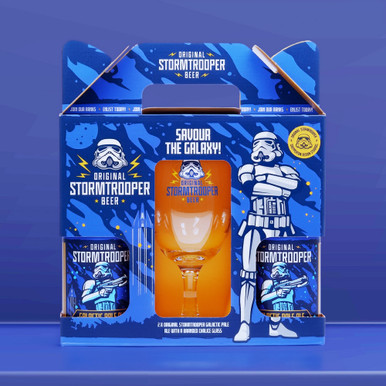 Star Wars Original Stormtrooper Ale & Glass Set | Menkind