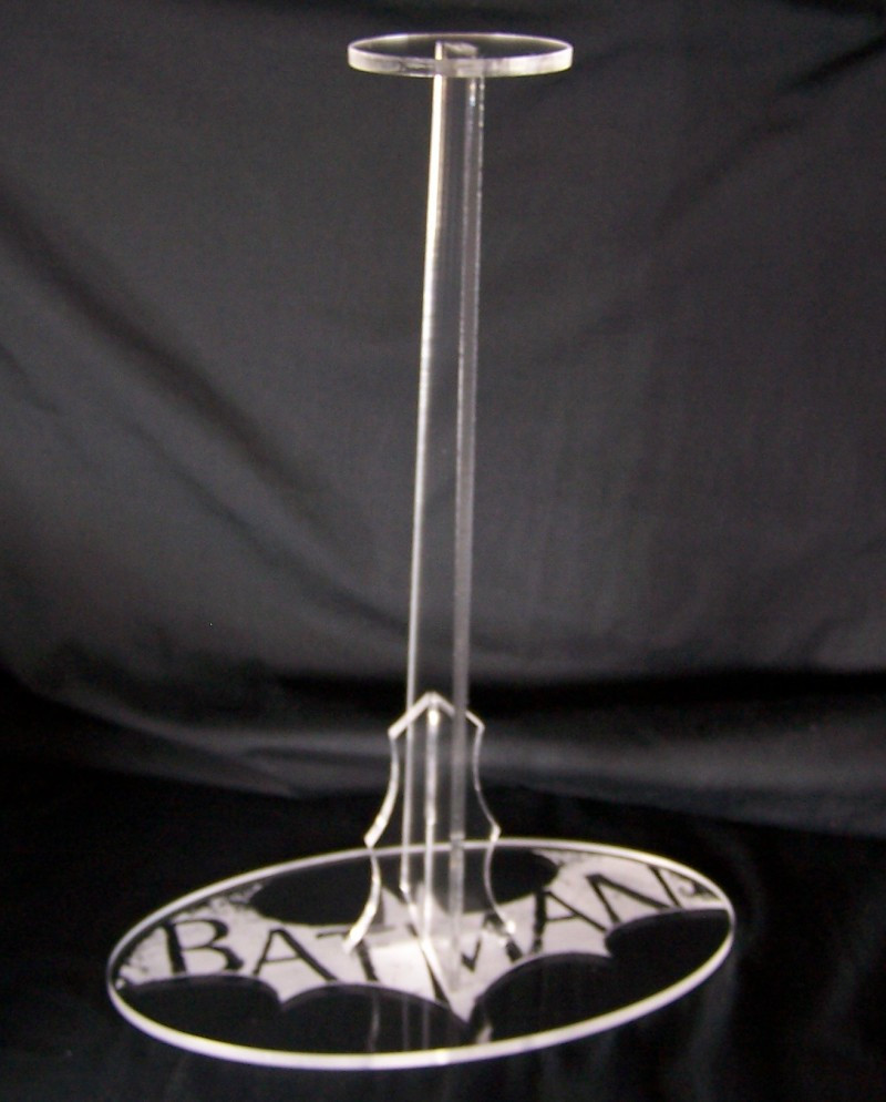 Batman Arkham Cowl Mask stand - Display Stands Direct