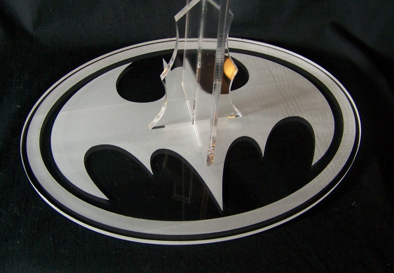 Batman Returns Cowl Mask stand - Display Stands Direct