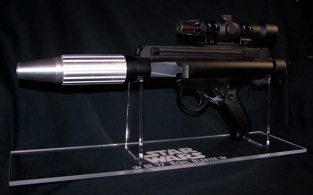 Display Stand Blade Runner blaster prop replica