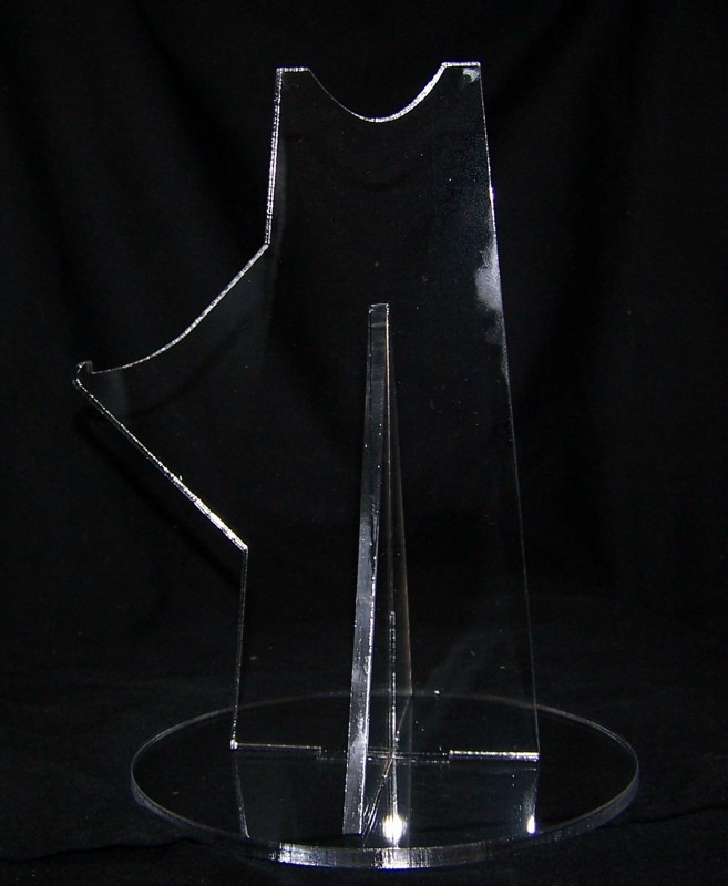 Mardi Gras mask stand - Display Stands Direct