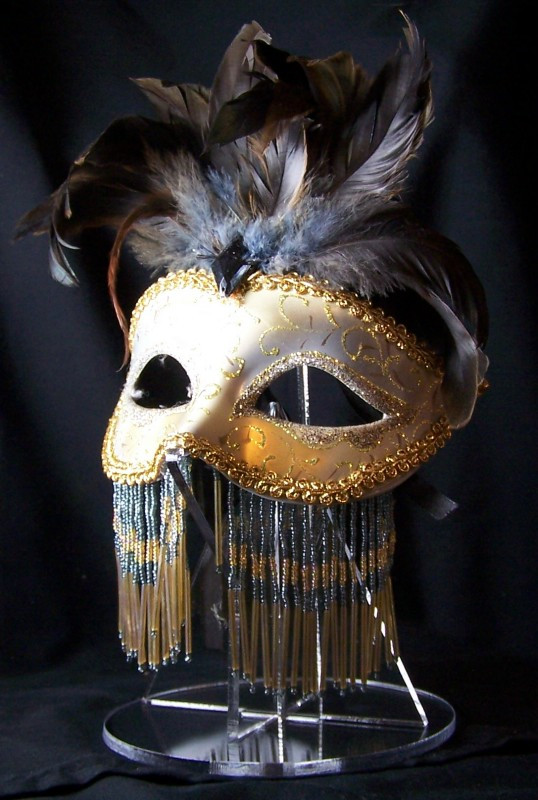 Mardi Gras mask stand - Display Stands Direct