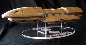 Battlestar Pegasus display stand - Display Stands Direct
