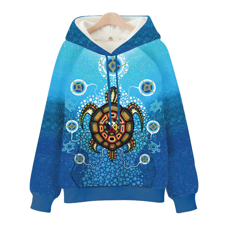 Hoodie Artists "Medicine Turtle" James Jacko