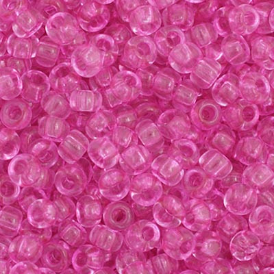 Czech Seedbead 11 Tr. Violet Dyed 23g Viall - Western Varieties