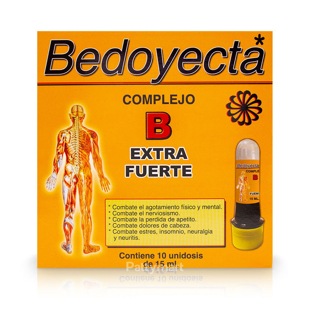 Bedoyecta- Complex B drinkable X 10/ Complejo B bebible X 10