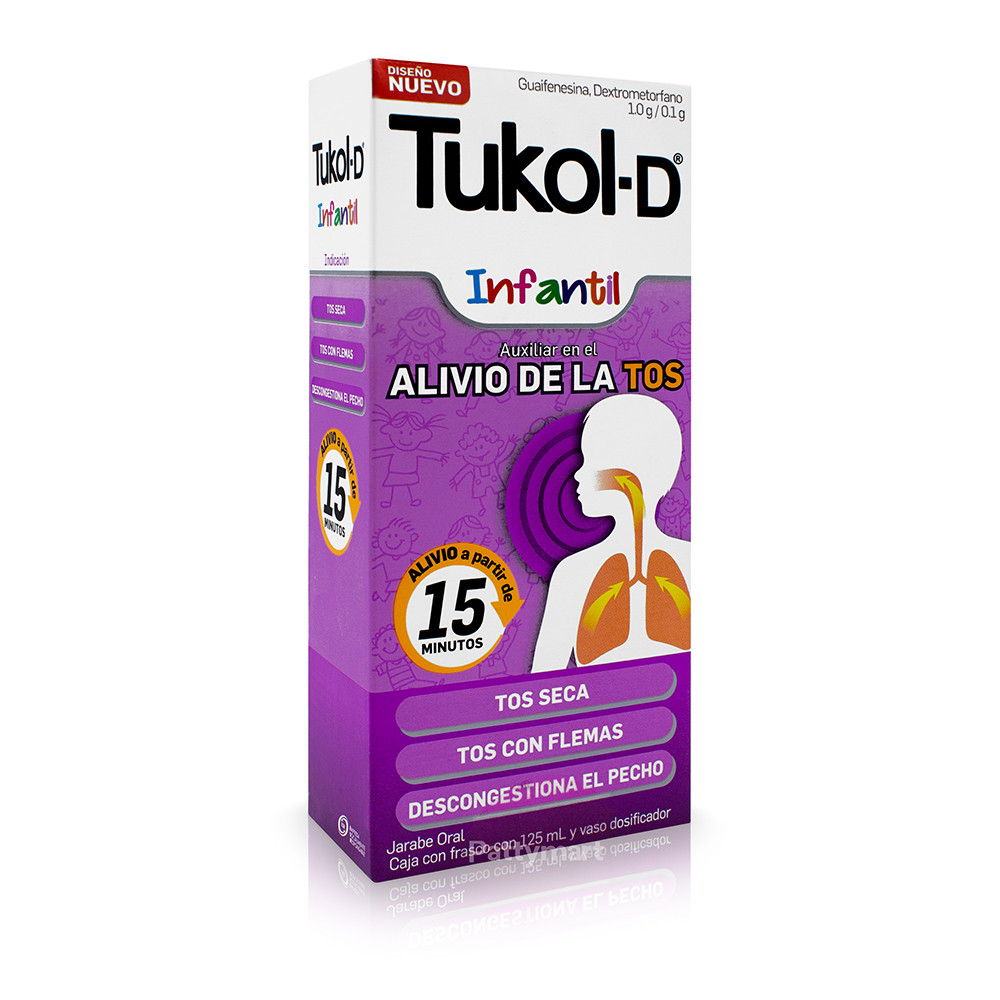 Tukol-D Children's Cough Syrup/ Infantil Jarabe para la tos MX
