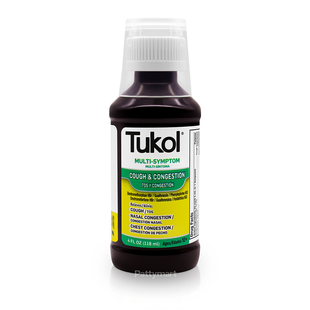 Tukol- Children Cough & Cold / Niños tos y resfriado 4 oz (118ml)