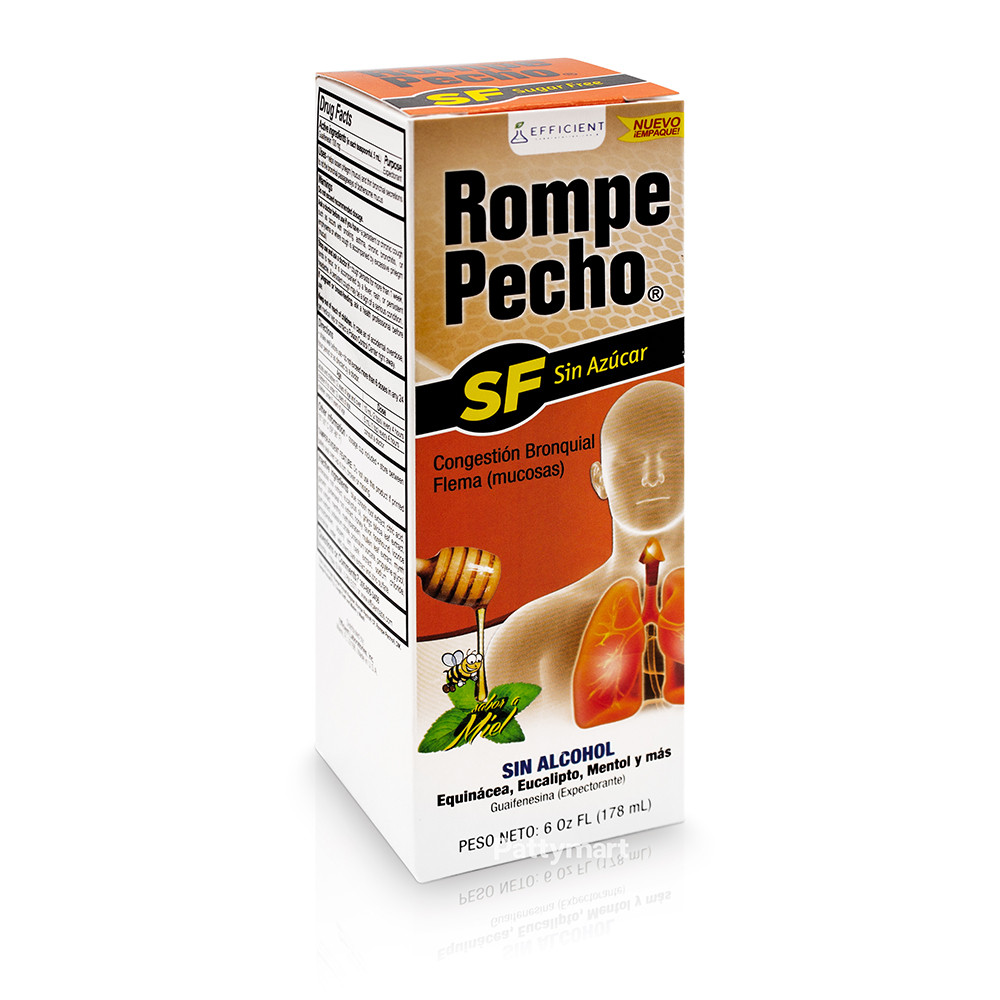 Rompe Pecho- Expectorant x 6 Oz/ Expectorante x 6 Oz