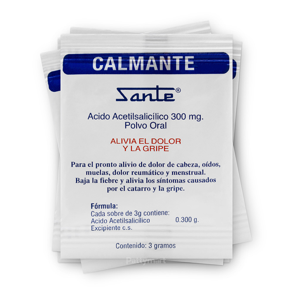 Calmante Sante X 10 Sobres - Pattymart