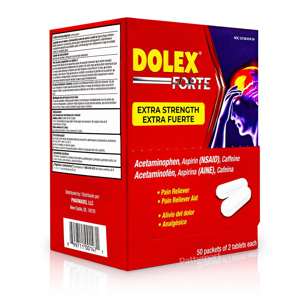 Dolex Display 50x2 Tabs