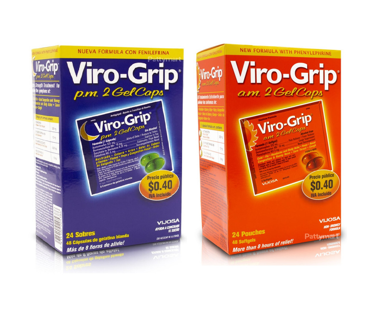 Set Virogrip Soft Gel Día/Noche