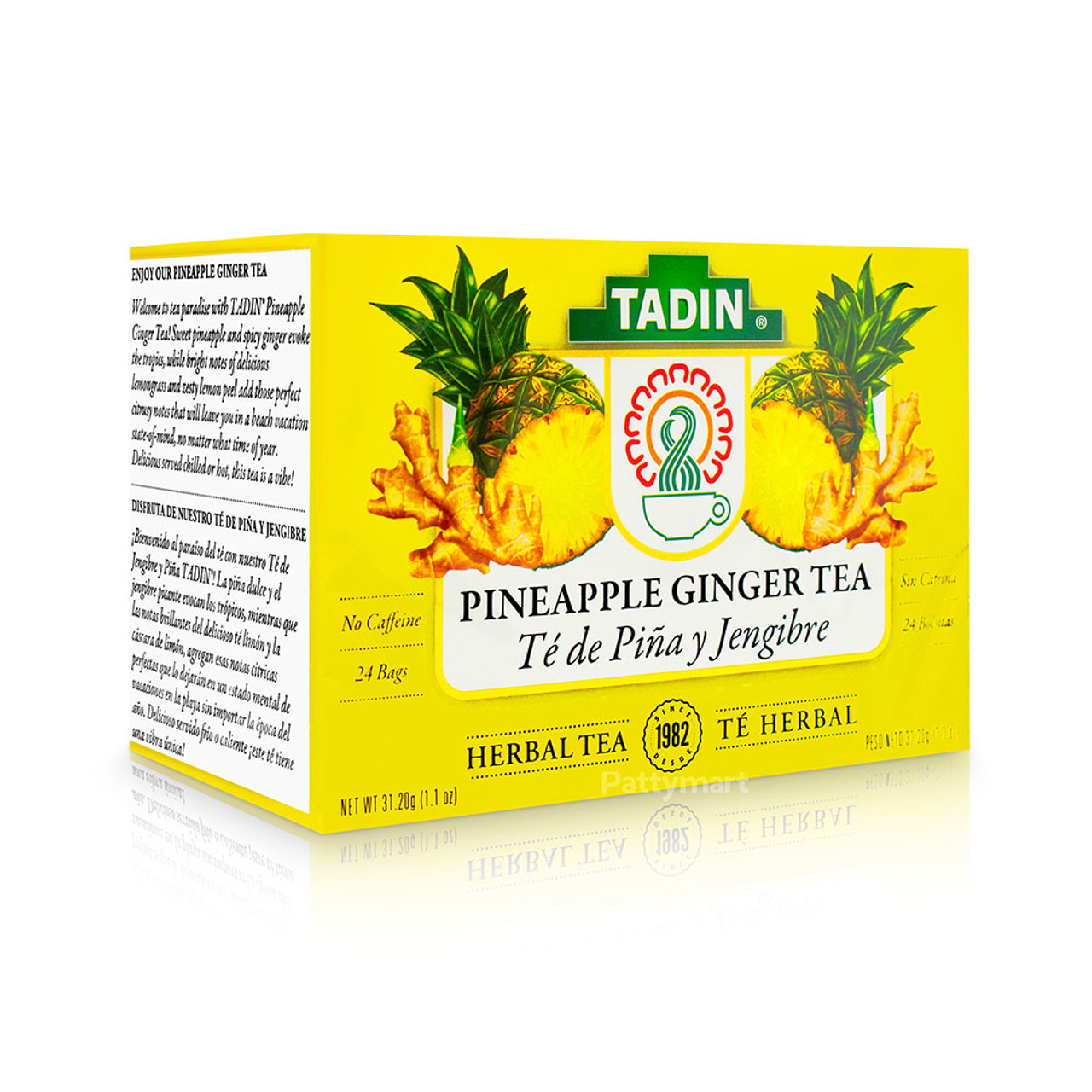 Tea Pina y Jengibre / Pineapple Ginger (24 bags)