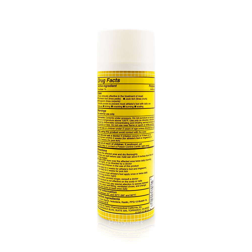 Derman- Antifungal Powder Spray/ Antifúngico Polvo en Spray (x 4.6 oz)