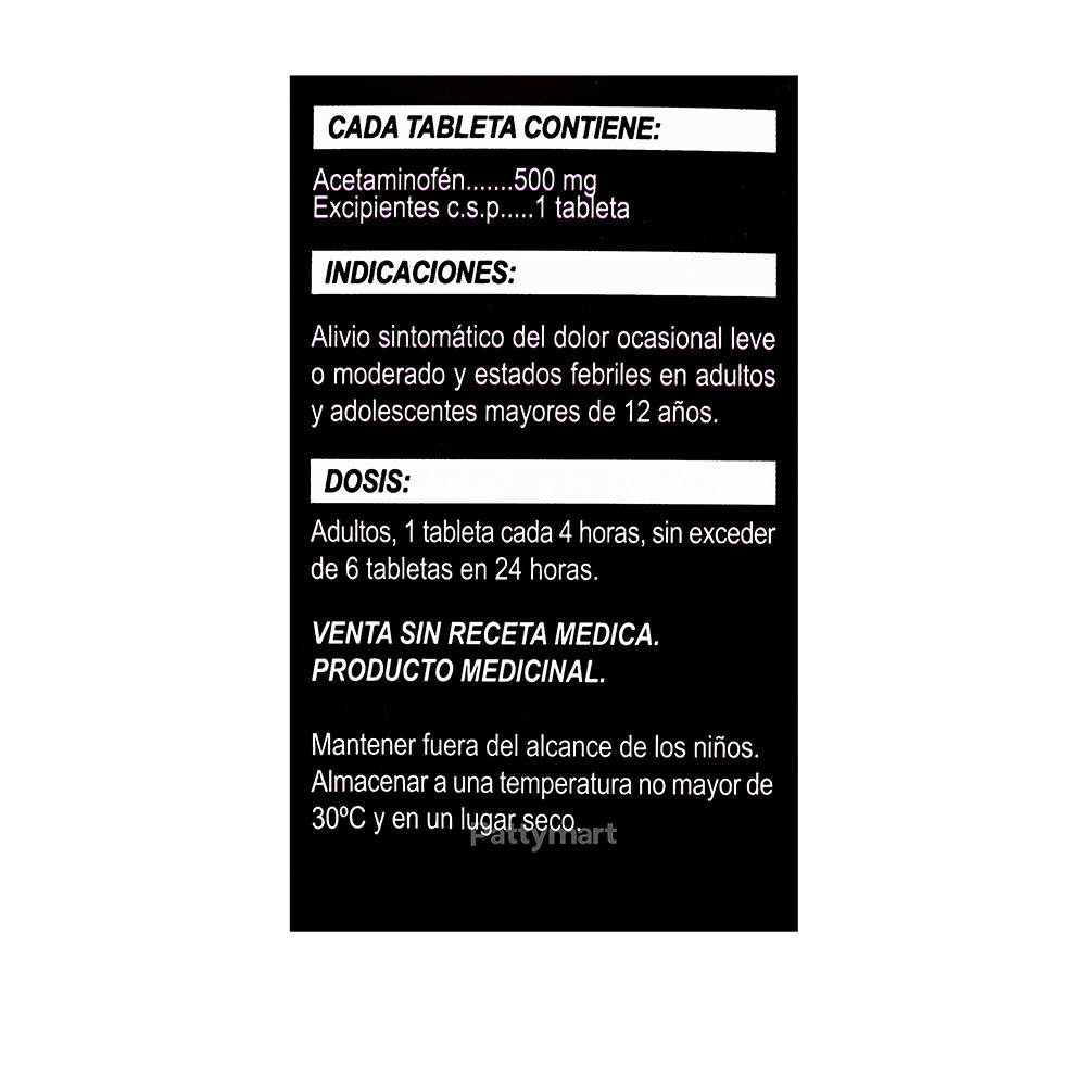 Ganol 500mg (x 100 Tabs)