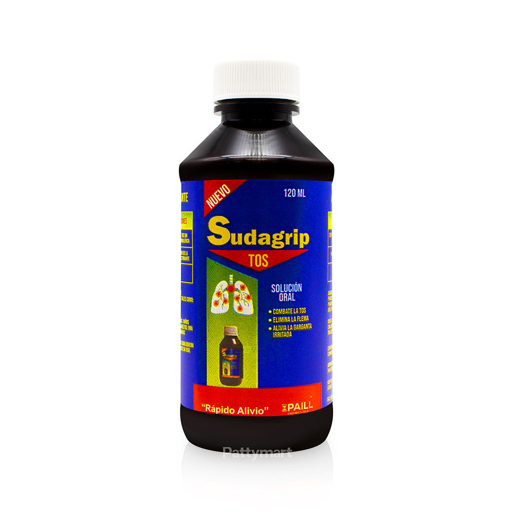 Sudagrip- Syrup Cough / Jarabe para la Tos x 120 ml