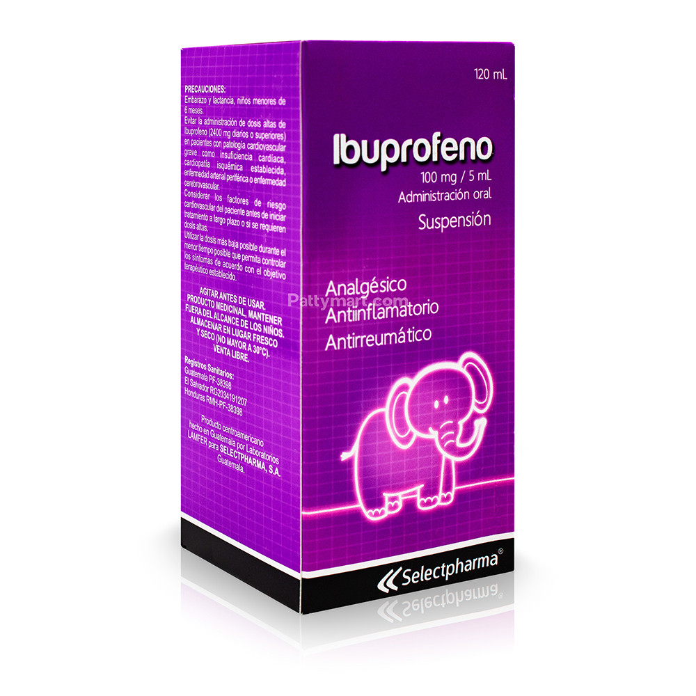 Ibuprofeno Jarabe (120 ml)
