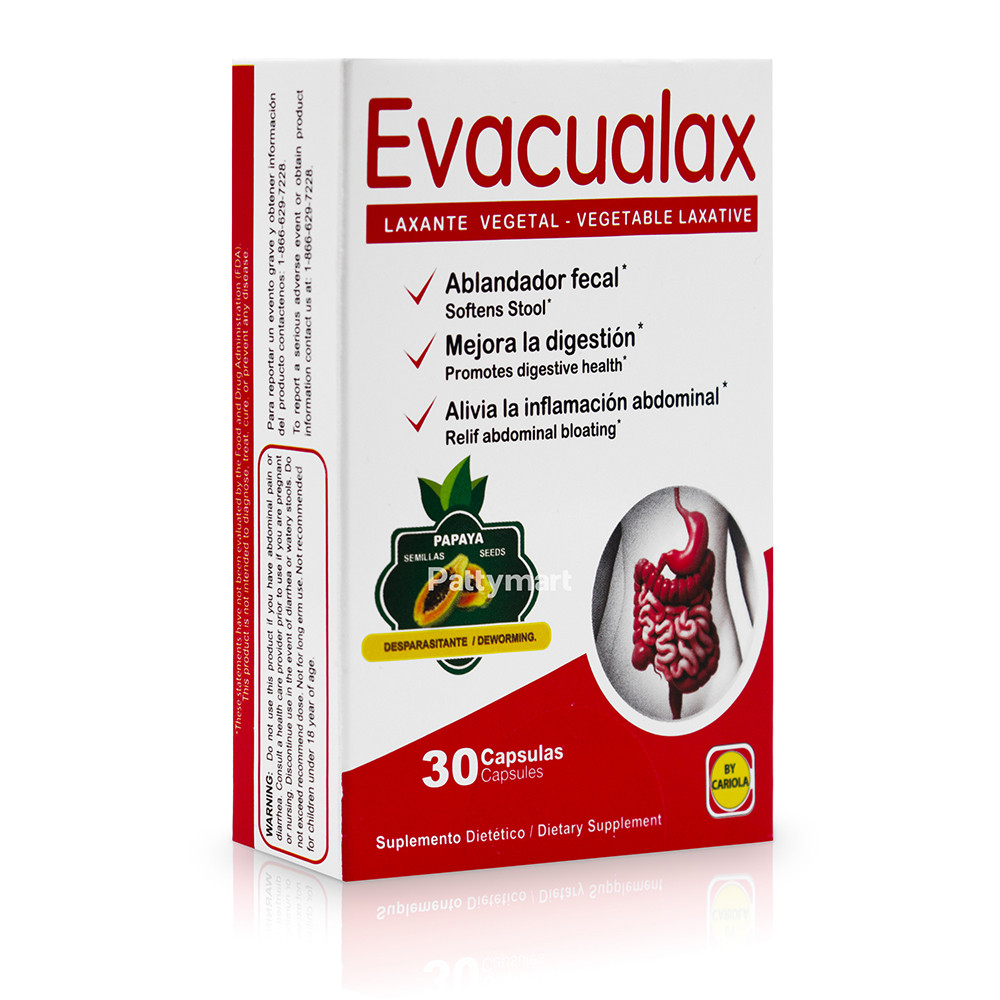 Evacualax (30 Caps)