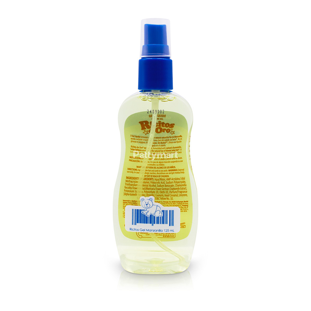 Gel Liquido Ricitos De Oro / Goldilocks Liquid Gel (4.2 Oz)