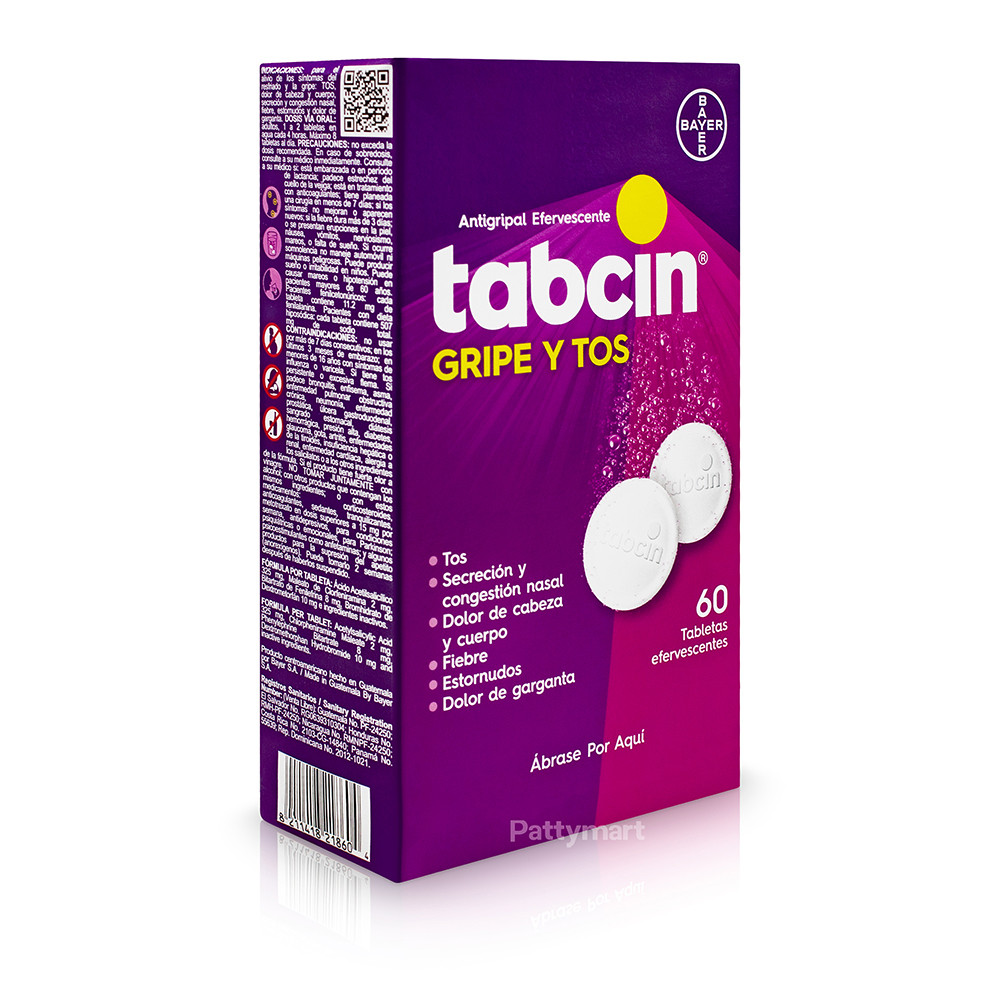 Tabcin Effervescent Cold Medicine