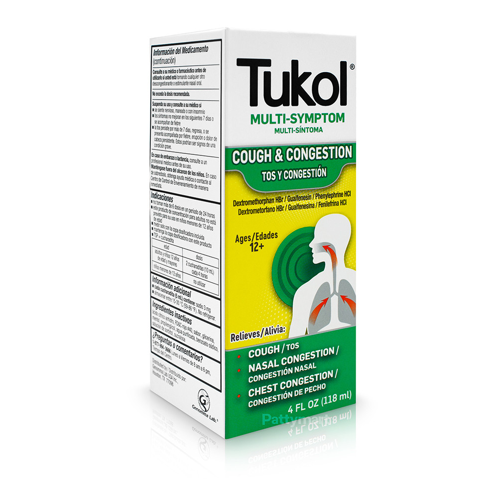 Tukol D Adulto Jarabe Mx