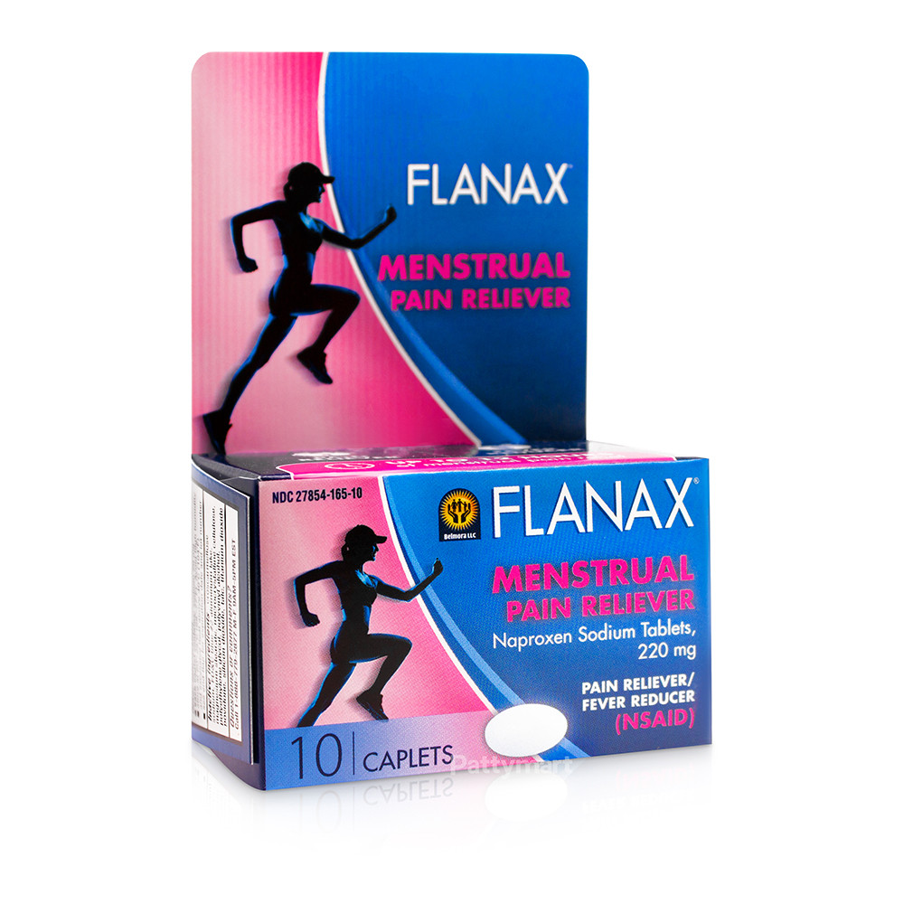 Flanax Display Pain Reliever