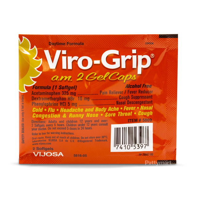 Virogrip Jarabe Cold & Cough 120 ml