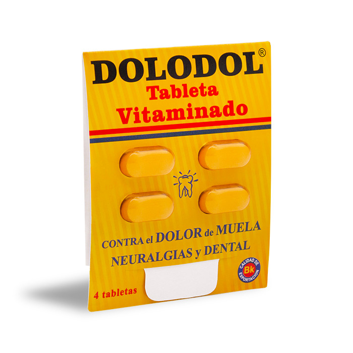 DOLO NEUROTROPAS PACK X 4