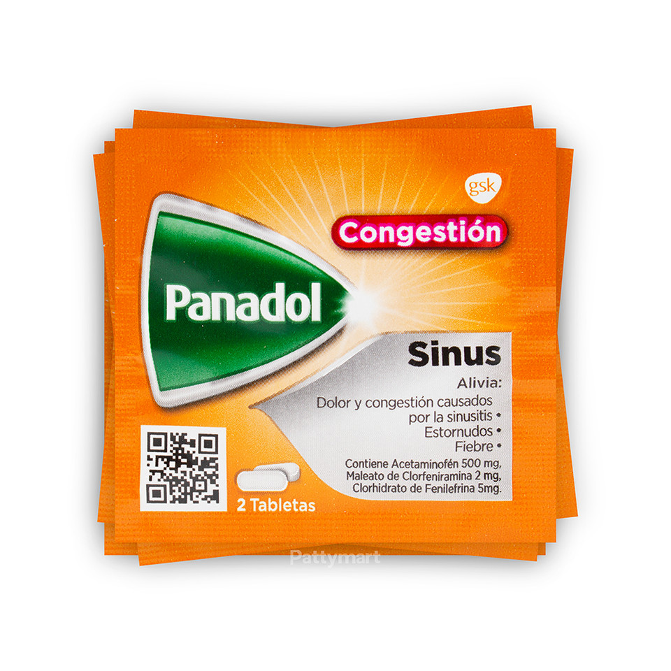 Panadol Congestión Sinus (X 48 TABS)
