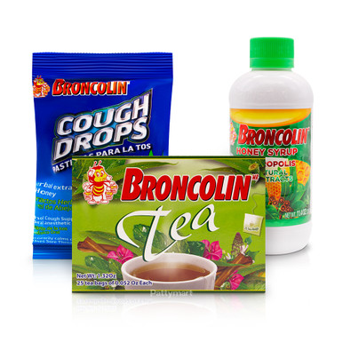 Set Broncolin Bag Miel y Eucalipto + Broncolin Tea - 25 bags ...